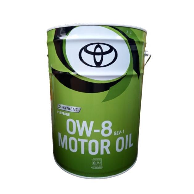 トヨタ TOYOTA(トヨタ) 08880-14503 GLV-1 0W-8 20L ガソリンエンジンオイル 全合成油 純正品 ガソリン車用 ...