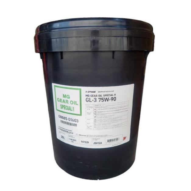 トヨタ（TOYOTA） 08885-01603 MGギヤオイルスペシャル2 75W90 GL3 20L 純正品 ギアオイル ...