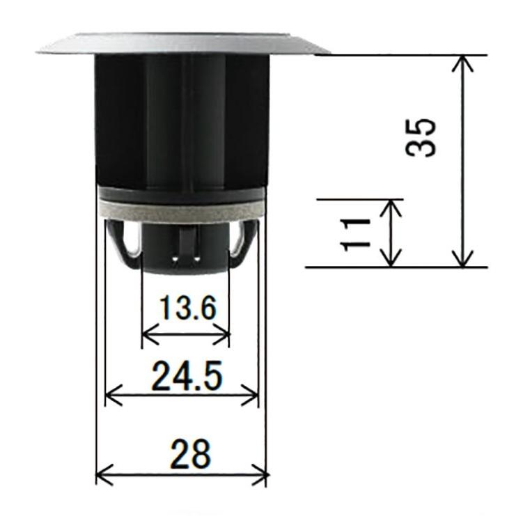 Moveon (ムーブオン) 4006-CT-685 内張クリップ 3個入 サイドモールディング (4006CT685) : 4006-ct ...