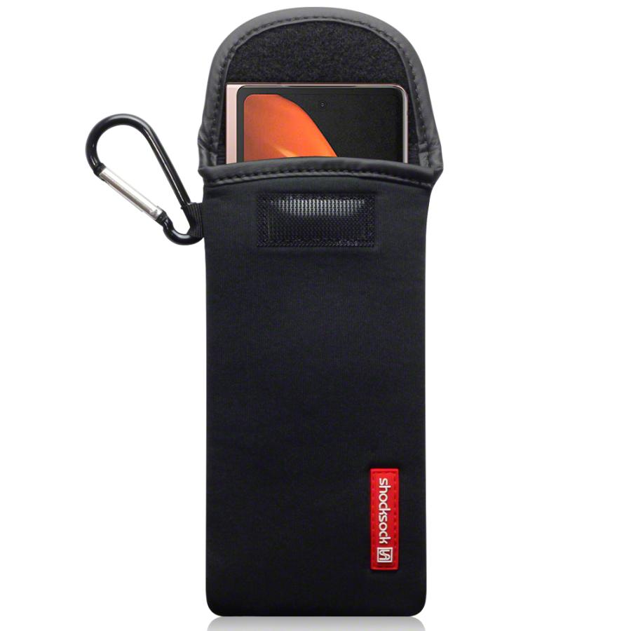 Galaxy Shocksock Samsung Z Fold2 5G Neoprene Pouch Case with Carabiner ...