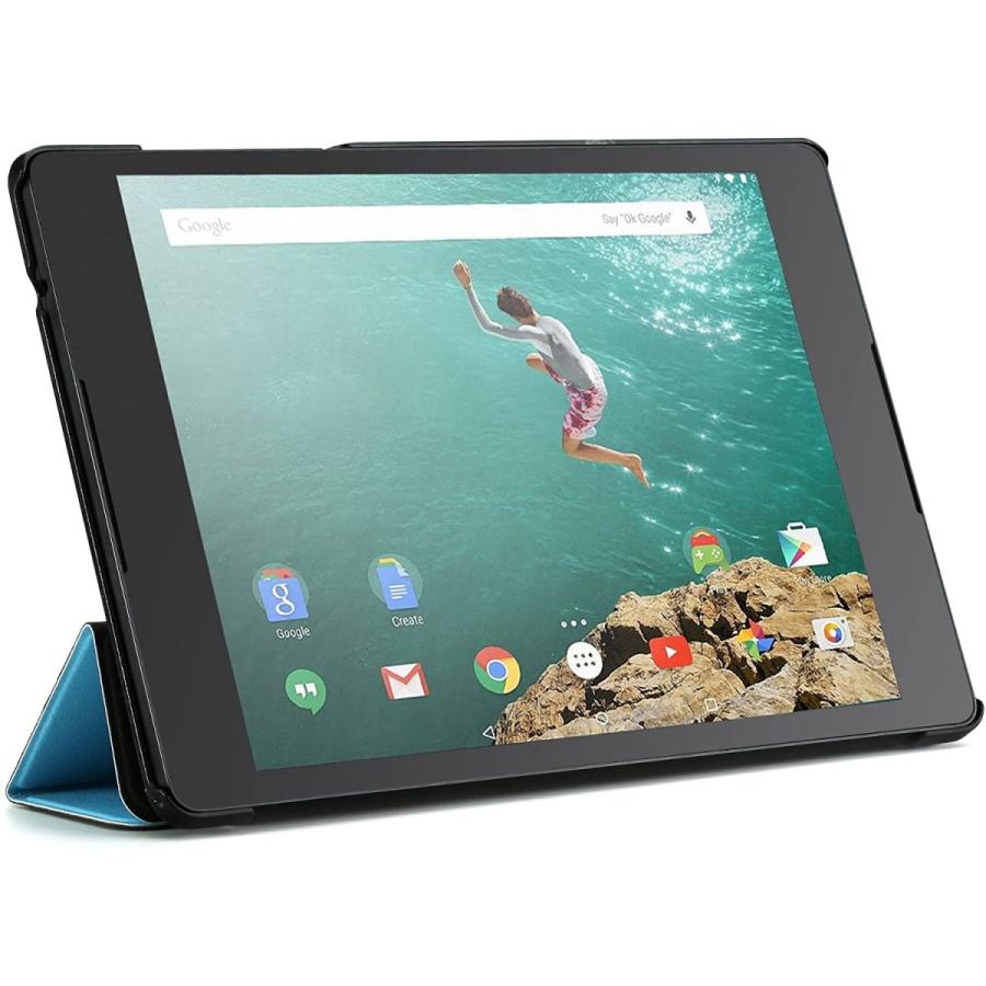 Google Nexus 9 Poetic Slimline Series PU Leather Trifold Cover Case ...