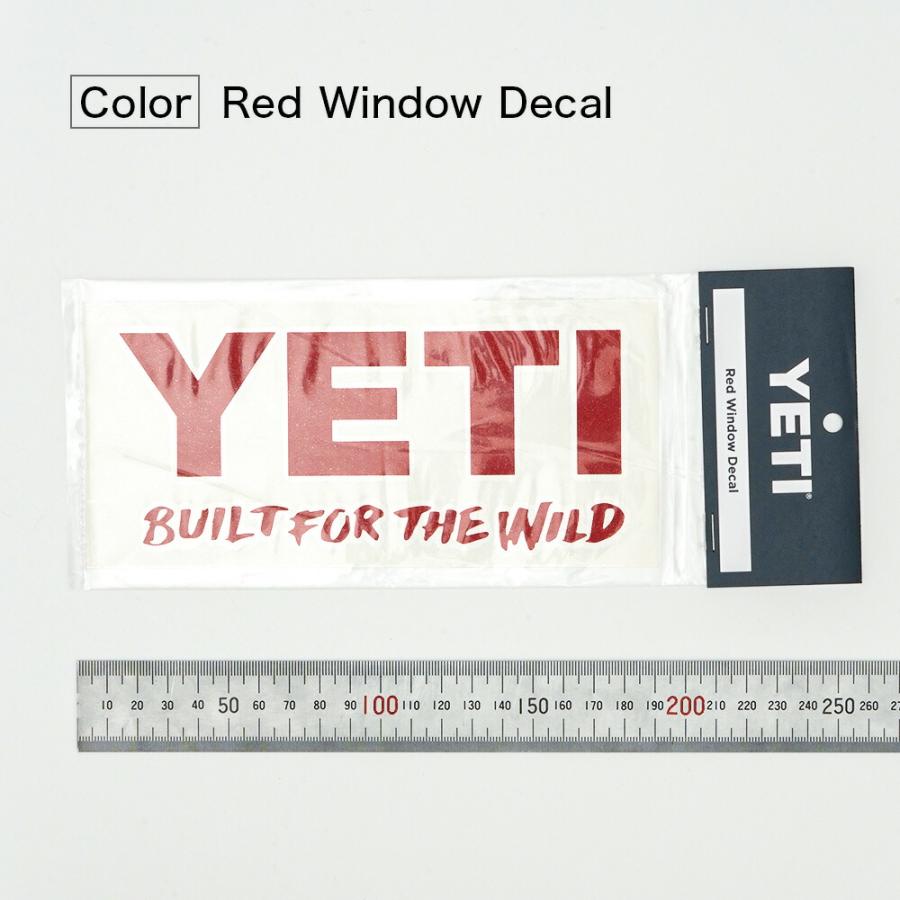 YETI ステッカー Built for the Wild Window Decal : MOBILE-GARAGE - 通販 - Yahoo ...