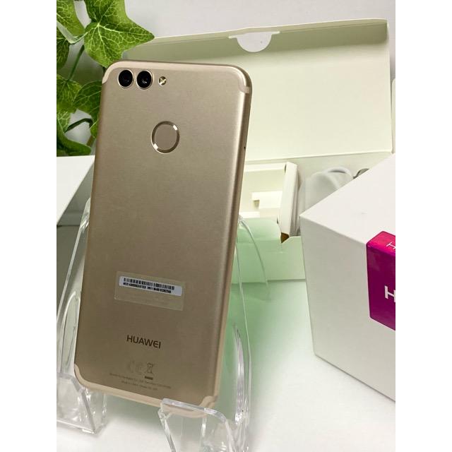 極美品 HUAWEI nova 2 SIMフリー Android スマートフォン PIC-LX9 HWU33 ゴールド 4GB/64GB スマホ本体 A6668 : a6668 : アクティー ...