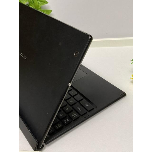 Xperia Z4 Tablet キーボード付き☆ ソニー SOT31 au SIMフリー☆ 判定〇 ブラック SO-05G同型 タブレット ...