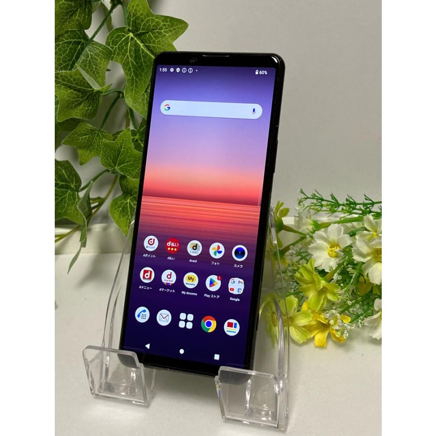 Xperia 5 II SO-52A docomo SIMフリー☆ ROM 128GB RAM 8GB ブラック 中古 スマホ本体 A7075 ...