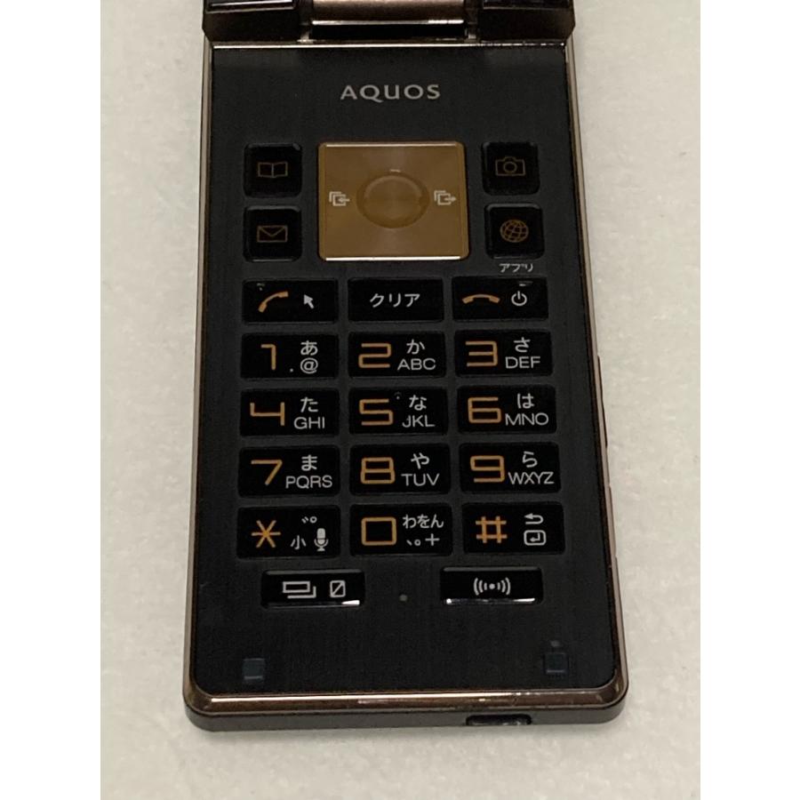 AQUOS K SHF31 [ブラック] au Android4.4.4 ガラホ nano SIM 携帯電話 A7182 : アクティー ...