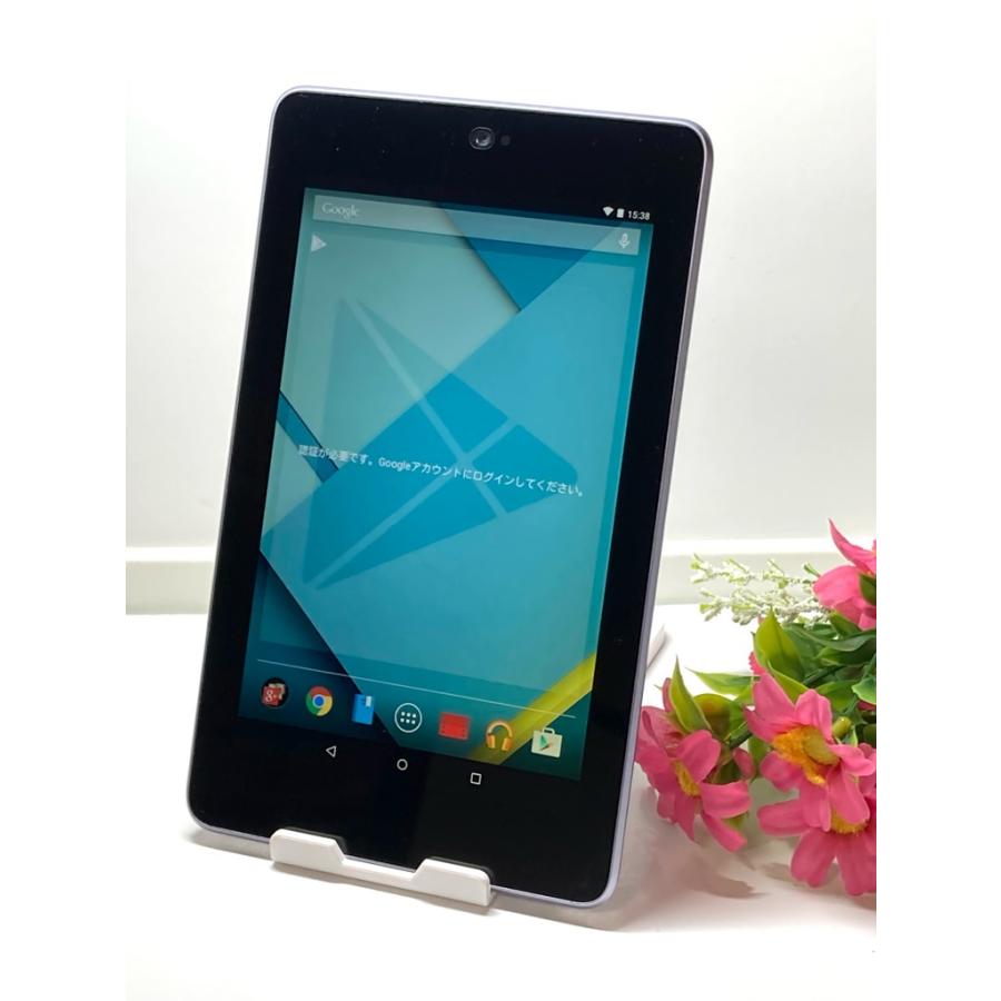 Google Nexus 7 NEXUS 2012 ME370T 8GB ブラック Wi-Fiモデル Androidバージョン5.1.1 タブレット本体 A7523 : アクティーモバイル ...