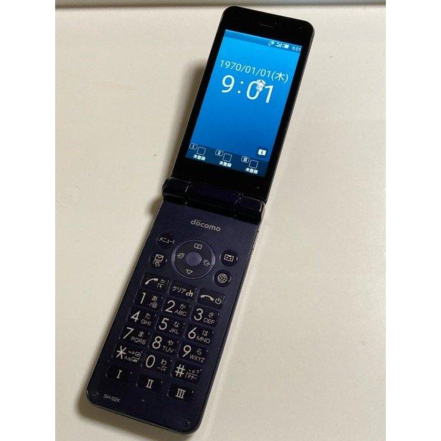 AQUOS ケータイ SH-02K AQUOSケータイ ブルーブラック docomo SIMロック解除済み ガラホ 4G （SIMフリー nano SIM）中古 A7941 : アクティー ...