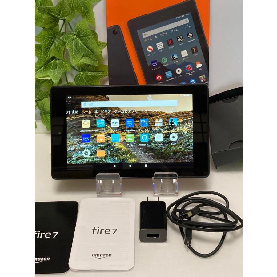 amazon（アマゾン） Fire 7 第9世代 タブレット 16GB M8S26G Wi-Fiモデル タブレット本体 A8706 ...