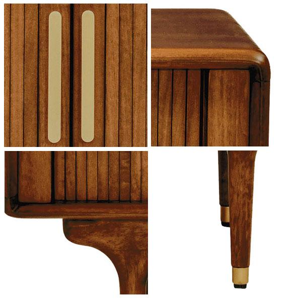 ASPLUND（アスプルンド） チェスト XANDER DESIGNS JULIE 2DOOR LOW CABINET 飾り棚 タンス 2段 ...