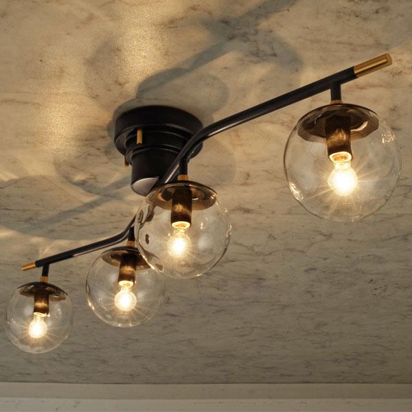 INTERFORM Heroult エルー シーリングライト 4灯 LED対応 リビング照明 LED電球付 : モビリグランデ - 通販 - Yahoo!ショッピング