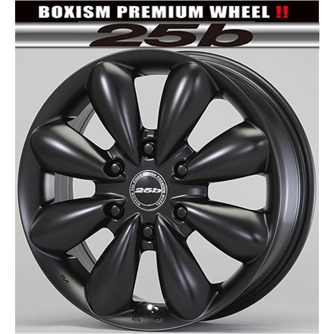 【ボクシースタイル】ボクシズム 25b 16x6.5 ＋48 6H/139.7 ユーロブラック x4本セット : MB Car-Parts ...