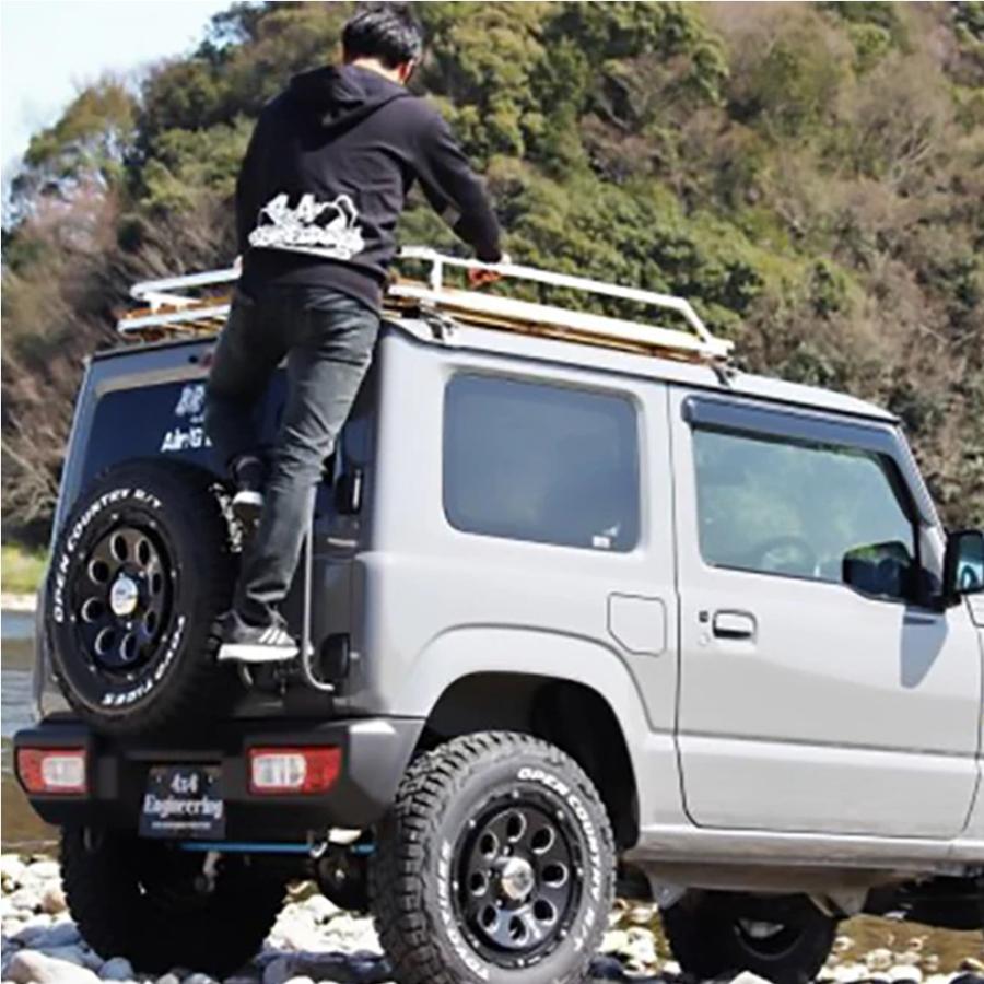 4×4エンジニアリング 【4x4エンジニアリング】リアラダー ジムニー JB64W/JB74W〈スチール製艶消しブラック〉（SJ-C02） : MB Car-Parts - 通販 ...