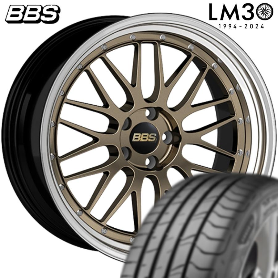 BBS ★数量限定★ BBS（LM478）LM30周年記念モデル 21x9.0 +35 5/120 ダイヤモンドゴールド/BKブライトDCカットリム（DG-BKBD）x4本 厳選輸入タイヤ ...