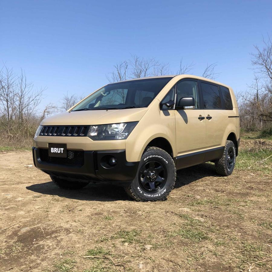 トライスターインターナショナル BRUT【ブルート】BR-44 16x6.5 +30 5H/114.3 ミリタリーブラック（MLB）x4本 ※デリカD:5専用 : MB Car-Parts ...