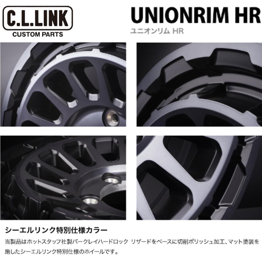C.L.LINK C.L.LINK/シーエルリンク【UNIONRIM HR】ユニオンリムHR 16x5.5 +20 5H/139.7 マットクリア（MB/MC）x4本 : MB Car ...