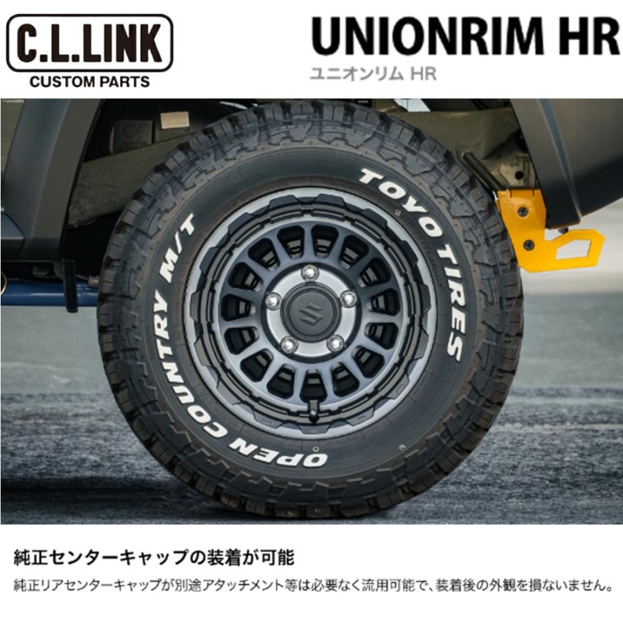 C.L.LINK C.L.LINK/シーエルリンク【UNIONRIM HR】ユニオンリムHR 16x5.5 +20 5H/139.7 マットクリア（MB/MC）x4本 : MB Car ...