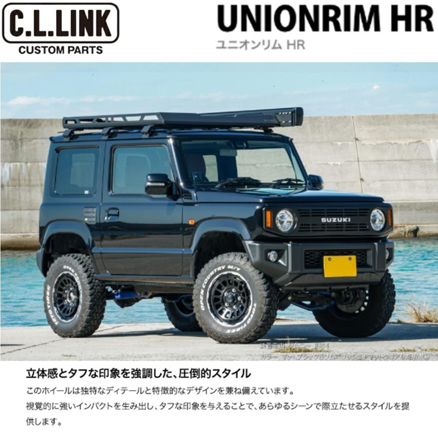 C.L.LINK C.L.LINK/シーエルリンク【UNIONRIM HR】ユニオンリムHR 16x5.5 +20 5H/139.7 マットクリア（MB/MC）x4本 : MB Car ...
