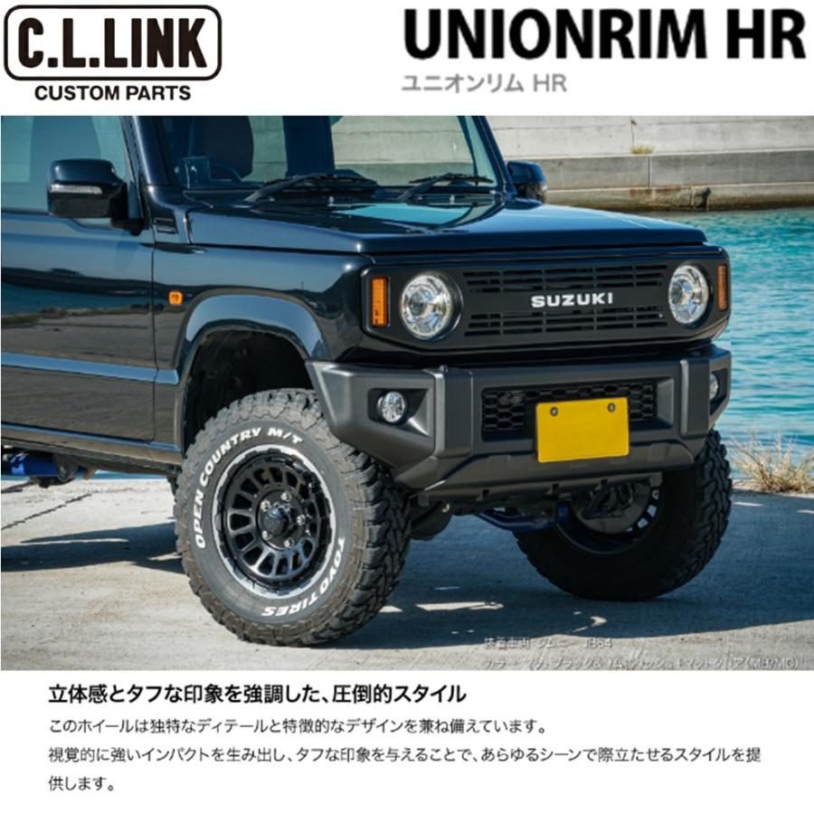 C.L.LINK C.L.LINK/シーエルリンク【UNIONRIM HR】ユニオンリムHR 16x5.5 +20 5H/139.7 マットクリア（MB/MC）x4本 : MB Car ...