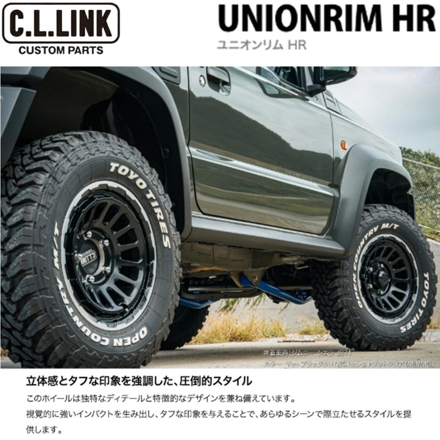 C.L.LINK C.L.LINK/シーエルリンク【UNIONRIM HR】ユニオンリムHR 16x6.0 −5 5H/139.7 マットクリア（MB/MC）x4本 : MB Car ...