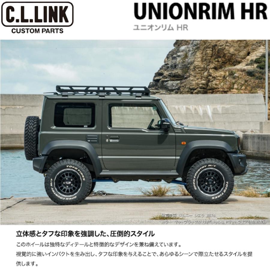C.L.LINK C.L.LINK/シーエルリンク【UNIONRIM HR】ユニオンリムHR 16x6.0 −5 5H/139.7 マットクリア（MB/MC）x4本 : MB Car ...