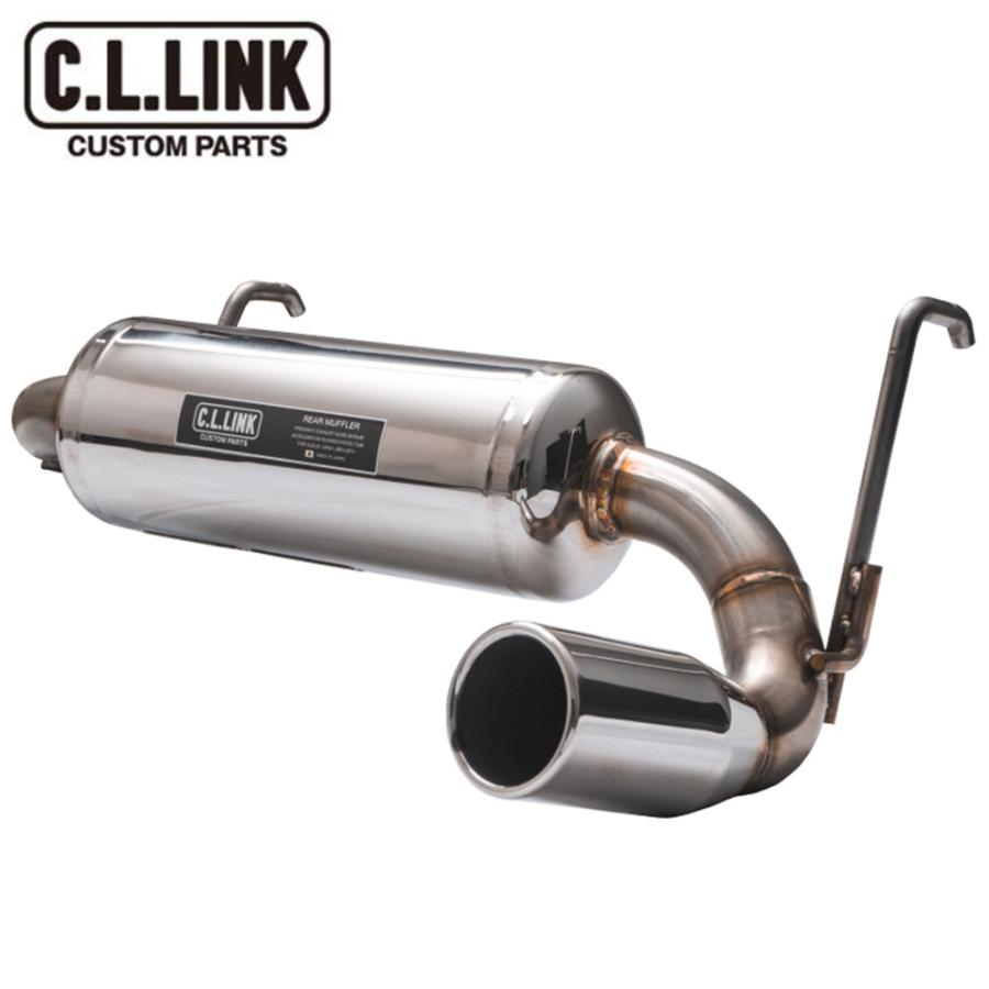C.L.LINK C.L.LINK/シーエルリンク【CL LINK】リアマフラー タイプ1 シングル出し ステンレス ジムニー/ジムニーシエラ JB64W/JB74W用 純正バンパー用 ※車検 ...