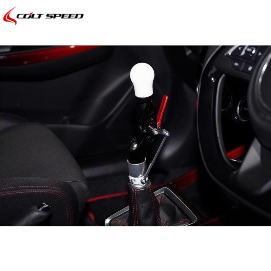 コルトスピード【COLT SPEED】GTシフター ホワイトノブ スイフトスポーツ ZC33S 6MT車（CSD0202-015 ...