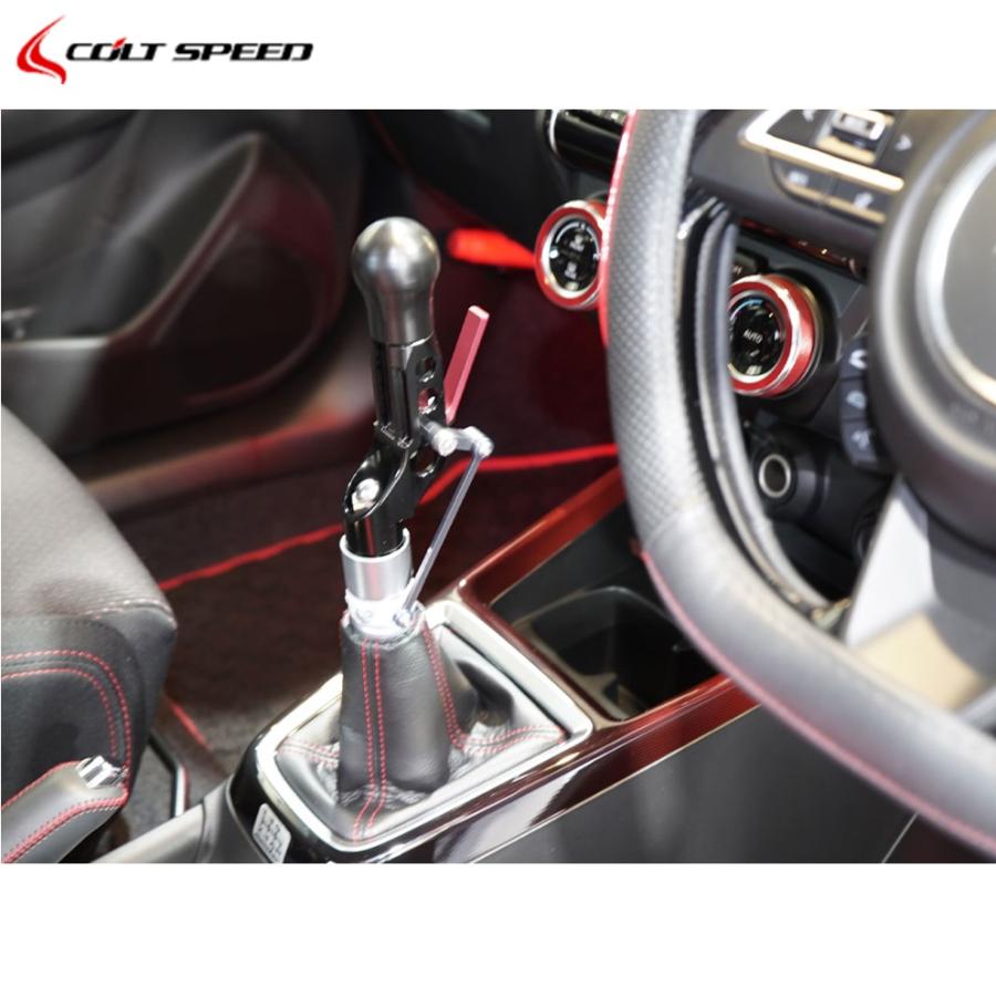 スイフト コルトスピード【COLT SPEED】GTシフター ブラックノブ スイフトスポーツ ZC33S 6MT車（CSD0202-016 ...