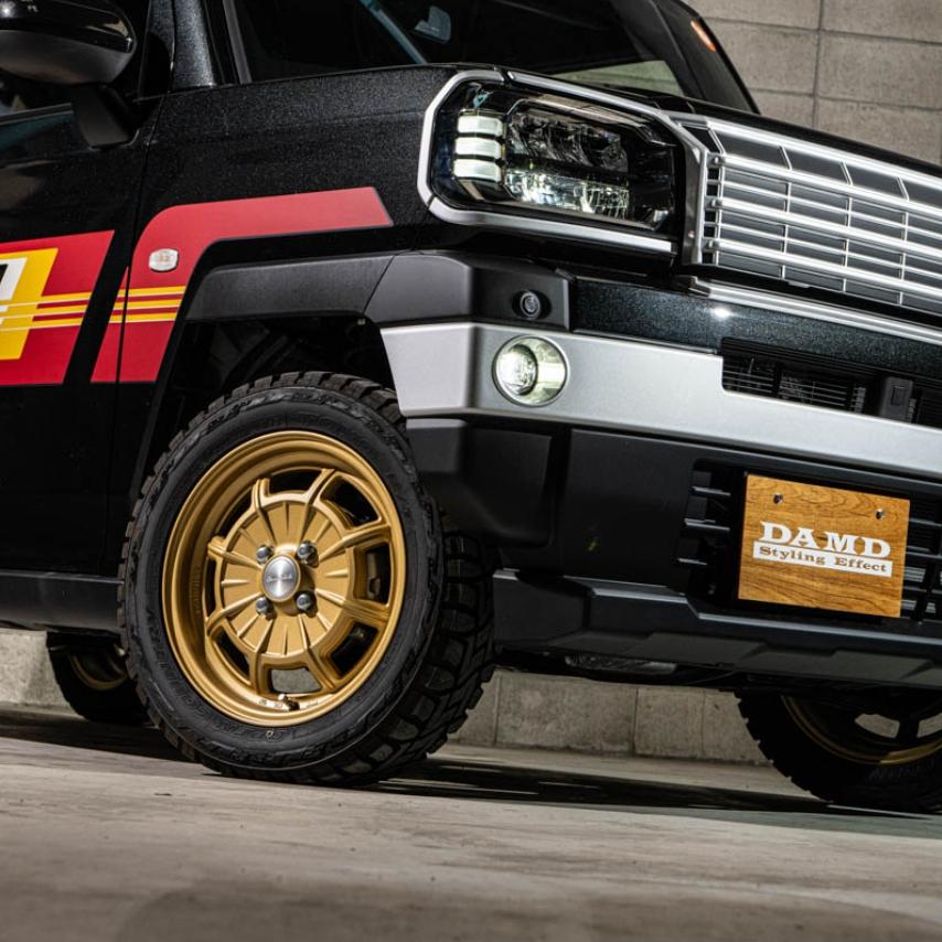 DAMD Cantabile【ダムド】カンタービレ 15x5.0 ＋45 4H/100 ゴールド（GOLD）x4本セット : MB Car-Parts - 通販 - Yahoo!ショッピング