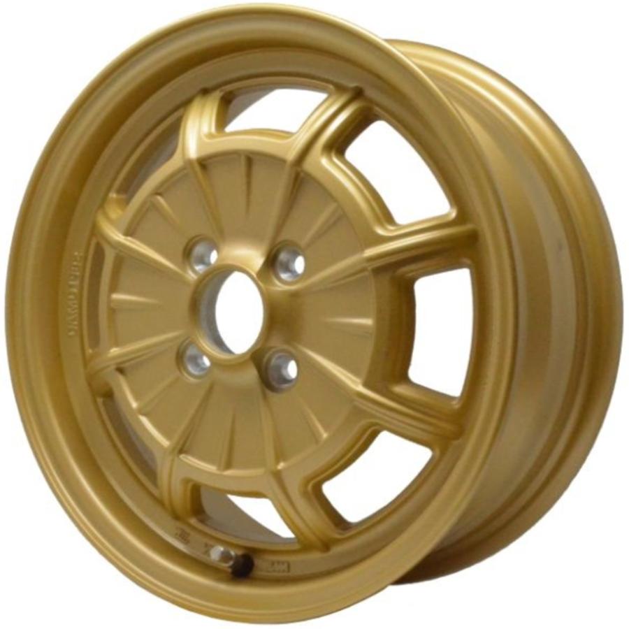 DAMD Cantabile【ダムド】カンタービレ 15x5.0 ＋45 4H/100 ゴールド（GOLD）x4本セット : MB Car-Parts - 通販 - Yahoo!ショッピング