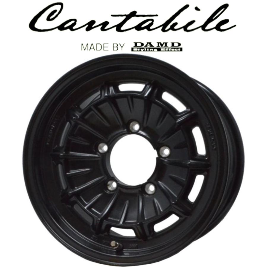 DAMD Cantabile【ダムド】カンタービレ 15x6.0 -5 5H/139.7 ブラック（BK）単品x1本 : MB Car-Parts - 通販 - Yahoo!ショッピング