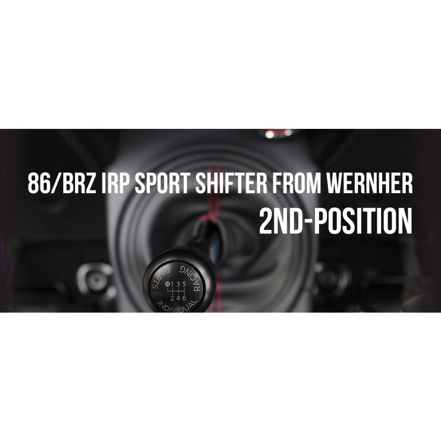86 Wernher / ヴェルナー【IRP社製】86（ZN8 ZN6）＆BRZ（ZD8 ZC6）用 IRPスポーツシフター タイプV3 シフトパターン付（ヴェルナーモデル） : MB Car ...