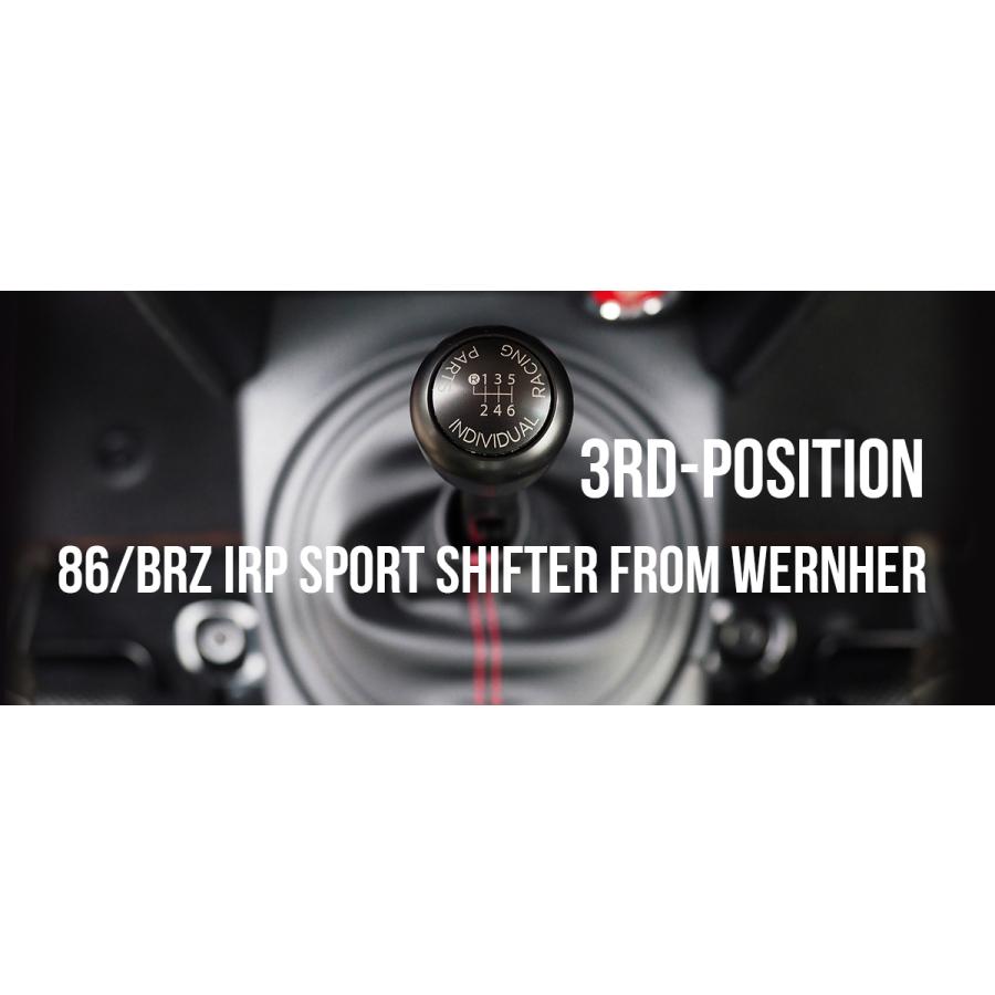 86 Wernher / ヴェルナー【IRP社製】86（ZN8 ZN6）＆BRZ（ZD8 ZC6）用 IRPスポーツシフター タイプV3 シフトパターン付（ヴェルナーモデル） : MB Car ...
