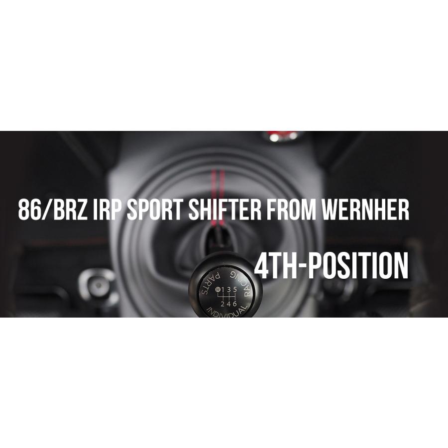 86 Wernher / ヴェルナー【IRP社製】86（ZN8 ZN6）＆BRZ（ZD8 ZC6）用 IRPスポーツシフター タイプV3 シフトパターン付（ヴェルナーモデル） : MB Car ...