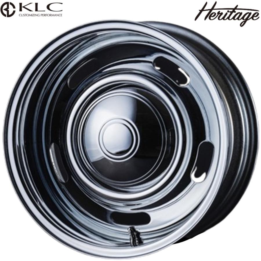 KLC KLC【ケーエルシー】OLD COUNTRY Heritage Spec（オールドカントリー ヘリテージスペック） 16x7.0 -5 5H/139.7 クローム（CR）x4本 ...