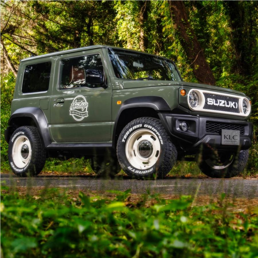 KLC KLC【ケーエルシー】OLD COUNTRY VANILLA（オールドカントリーバニラ） 16x6.0 -5 5H/139.7 バニラホワイト（WH）x4本 ※スチール製 : MB ...