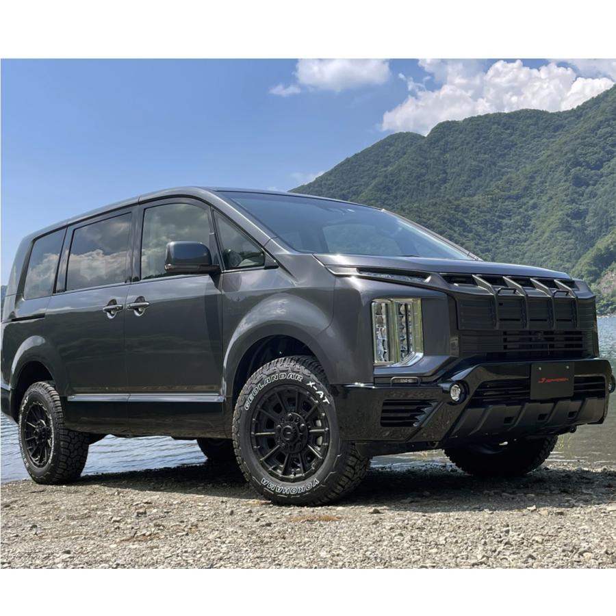 TUS JAPAN JEPPESEN【ジェプセン 】BARREL ZONE（バレルゾーン）M017 17x8.0 ＋41 5H/127・5H/114.3（10H）ショットブラック（SB） x4 ...