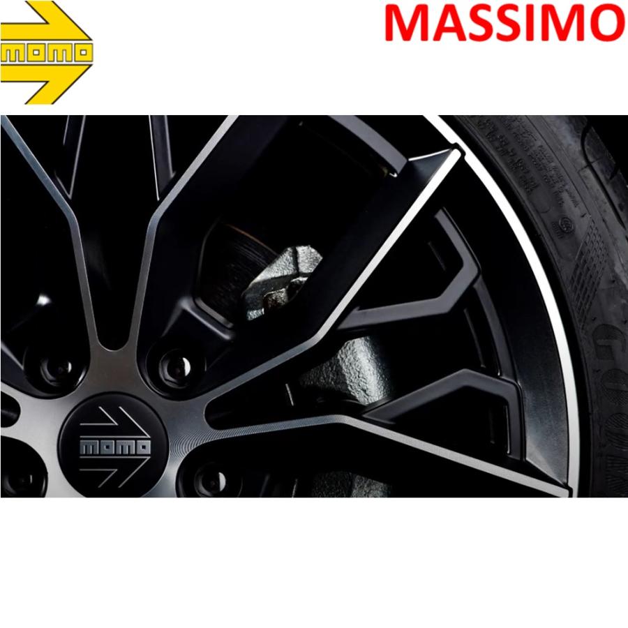 MOMO（モモ） 【MOMO MASSIMO】モモ マッシモ 17x7.5 +34 5H/120 マットブラックダイヤモンドカット（MBDC ...