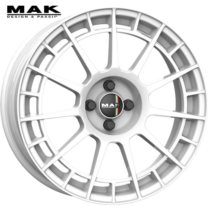 【MAK】ENTITY（マック エンティティー）17x7.0 +35 4H/98 グロスホワイト（GW）x4本 ハブ58.1 (専用) ABARTH 500/500e/595/695 : MB ...