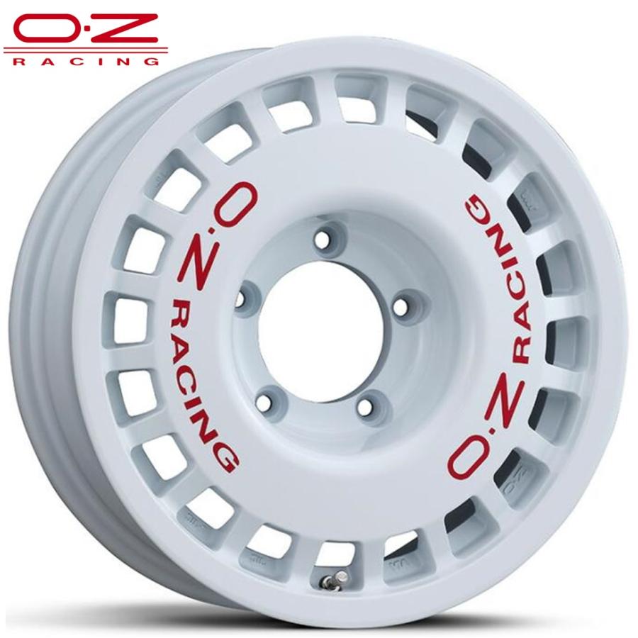 OZ Racing オーゼット（OZ Rally 4x4）【ラリーレーシング 4x4】16x5.5 ＋20 5H/139.7 レースホワイト ...