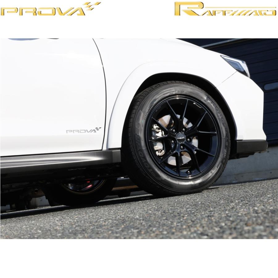 HOT STUFF（ホットスタッフ） ホットスタッフxプローバ【PROVA RAFFINATO】プローバ ラフィナート 18x8.5 +42 5H/114.3 プレミアムブラック（PMBK ...