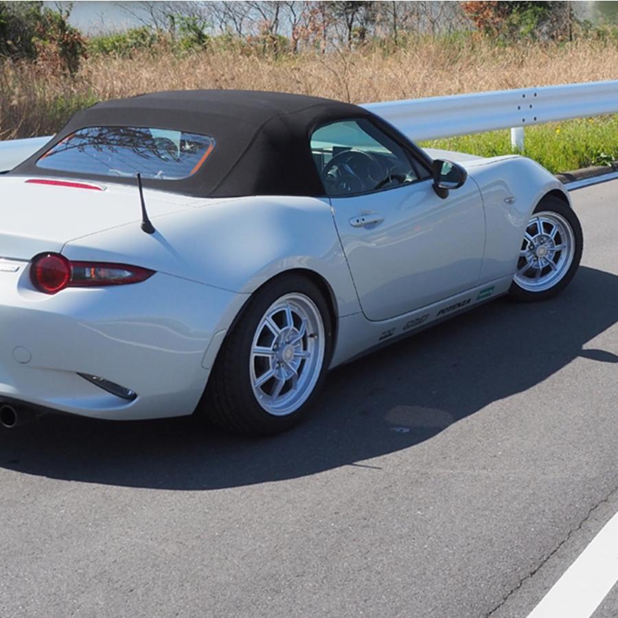 ロードスター Racingmate【レーシングメイト】Retro-Line T04 16x7.0 ＋45 4H/100 シルバー x4本セット ※ハブ径67.1Φ : MB Car-Parts ...