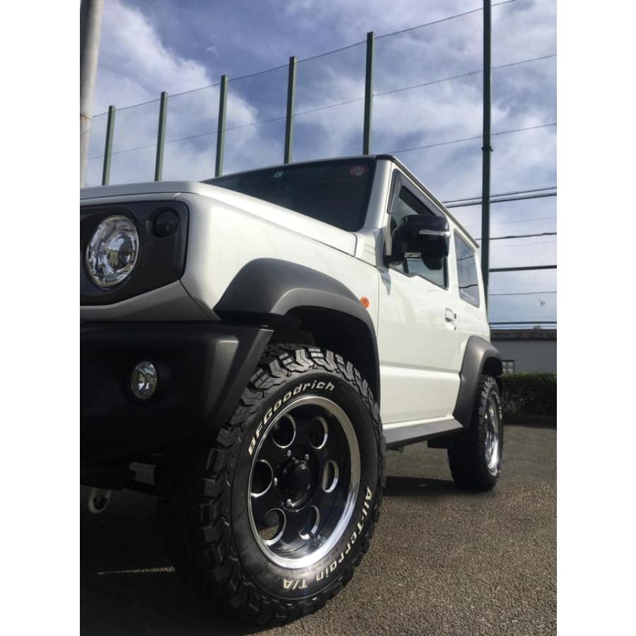 EMC【MOZZER】SFW SJ-XV（SJ-15）16x5.5J ＋22/＋17/＋10 5H/139.7 x4本セット マシーン/ブラック/ファラオグレー/ホワイト/スーパーバフ（日本製 ...