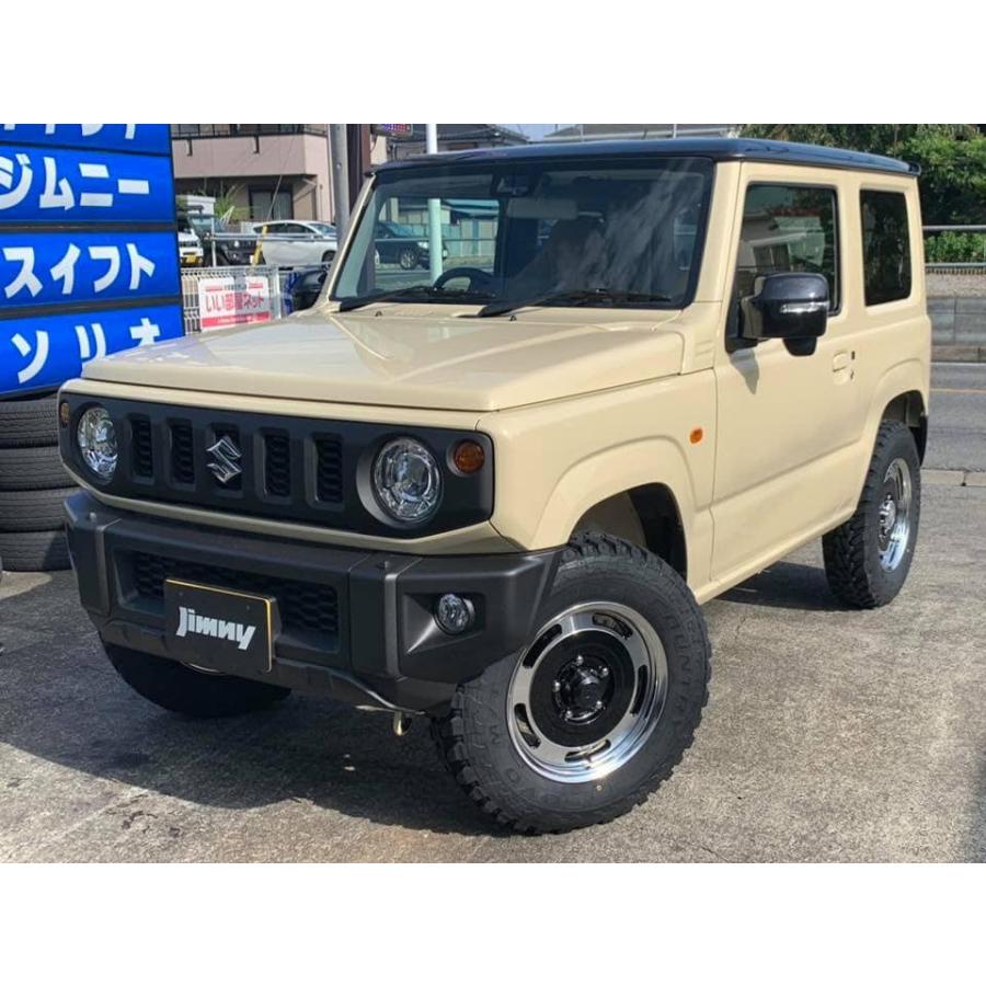 ジムニー EMC【MOZZER】SFW SJ-XVII（SJ-17）16x6.0J ±0/-5/-12 5H/139.7 x4本セット ...