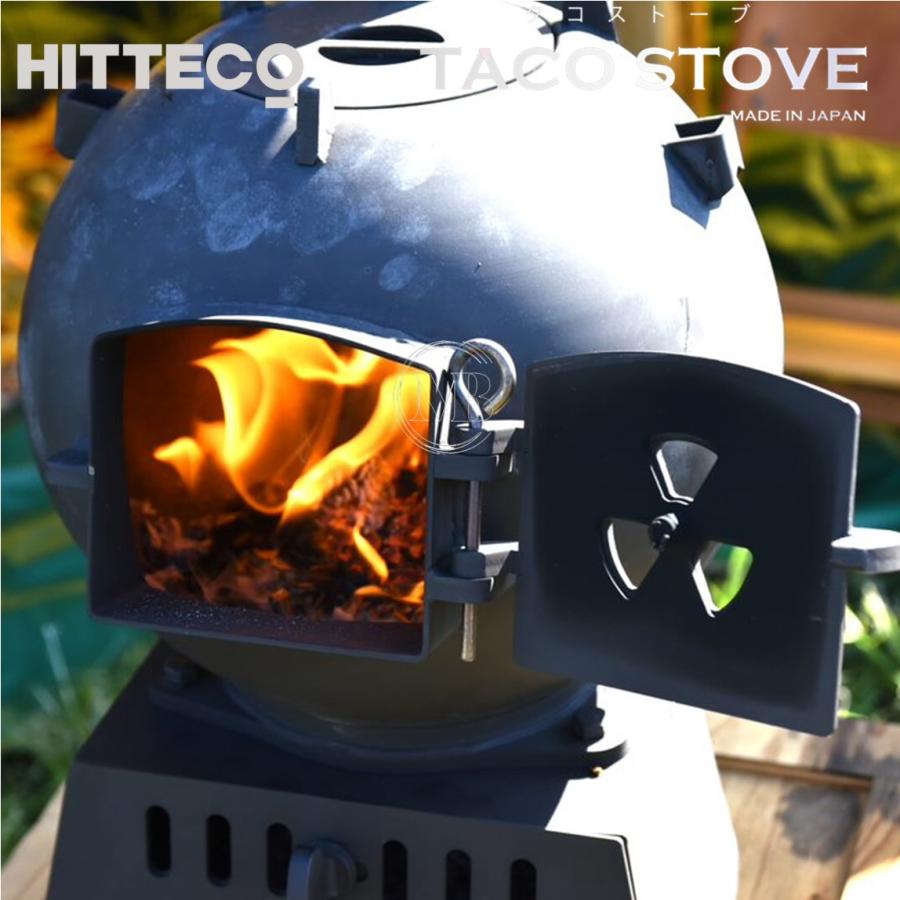 【HITTECO/クラフトヒッテコ】TACO STOVE（タコストーブ）明治時代のレトロなフォルムの鉄道ストーブの復刻版 :TACOSTOVE ...
