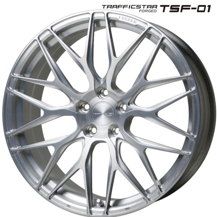 HOT STUFF HOTSTUFF【トラフィックスター】TFS-01 20x8.5 ＋43 5H/114.3 ブラッシュド（BRS）x4本 ※7 : MB Car-Parts - 通販 ...