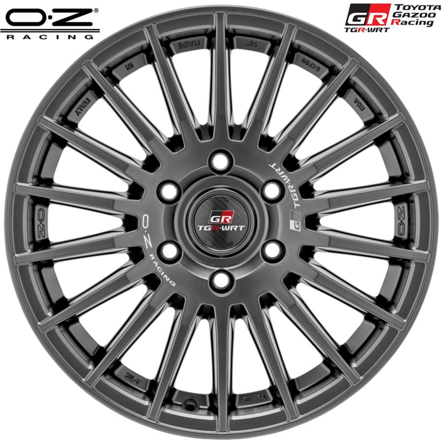 OZ（オーゼット） Superturismo【スーパーツーリズモ】TGR-WRT 18x8.0 ＋50 6H/139.7 ラリーグラファイト（RLG）x4本セット ※ランクル（A300）GR ...