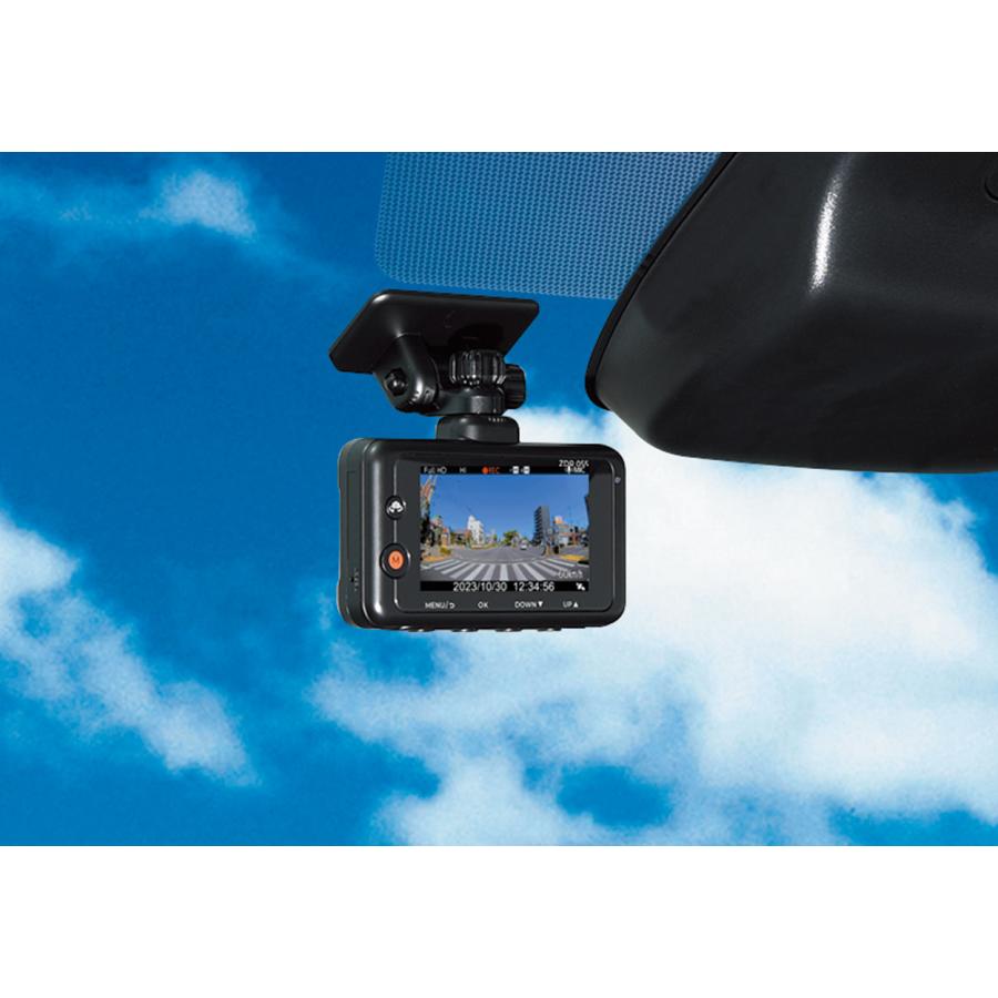 コムテック（Comtec） COMTEC【コムテック】ドライブレコーダー ZDR055 ＋ HDROP-15（直接配線コード）前後対応2カメラモデル ※日本製 : MB Car-Parts ...