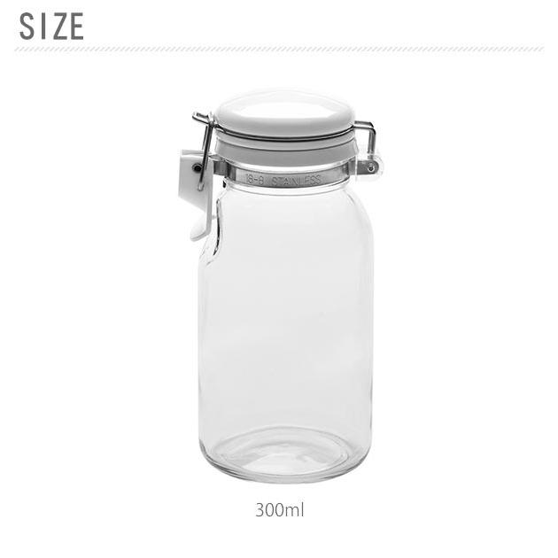 保存容器 ガラス おしゃれ 300ml Cellarmate セラー+B622メイト これは便利調味料びん 硝子 透明容器 キャニスター ボトル ドレッシング作り : BACKYARD ...
