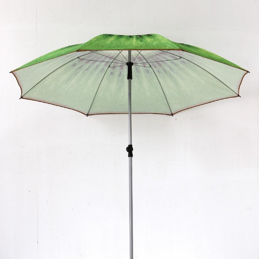 かわいい ビーチ パラソル 通販 luana ルアナ ビーチパラソル 180cm uvカット 紫外線対策 軽量 屋外 折りたたみ 海水浴 日除け対策 海 夏 庭 キウイ スイカ ...